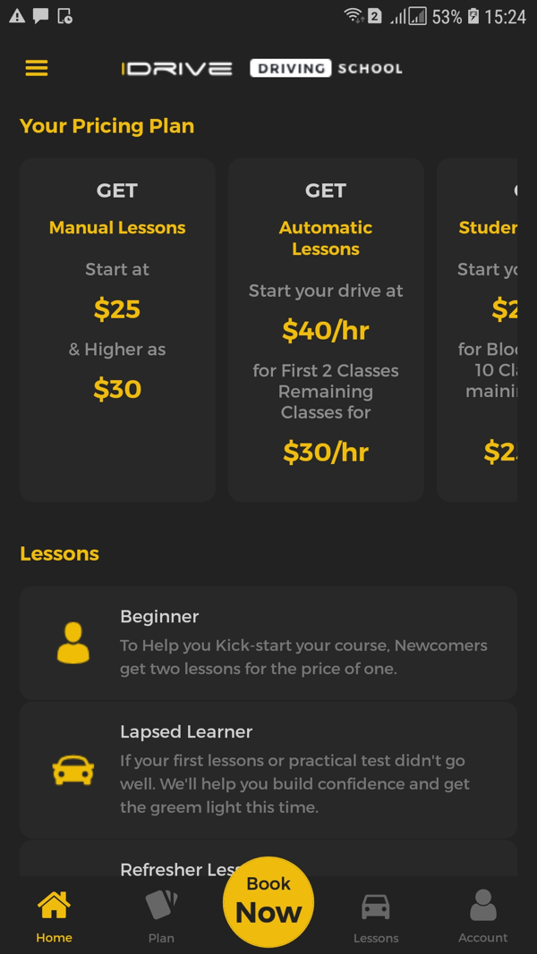 iDrive React Native Theme by reactnativeapp4u | CodeCanyon
